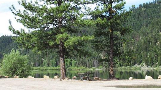 Campground Details - Painted Rocks State Park, MT - Montana State Parks